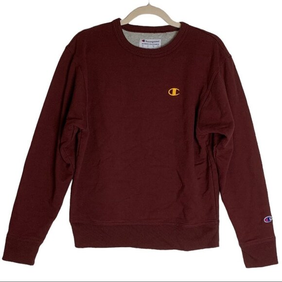 Champion | Sweaters | 24 Champion Crewneck Sweater Size Medium Maroon ...